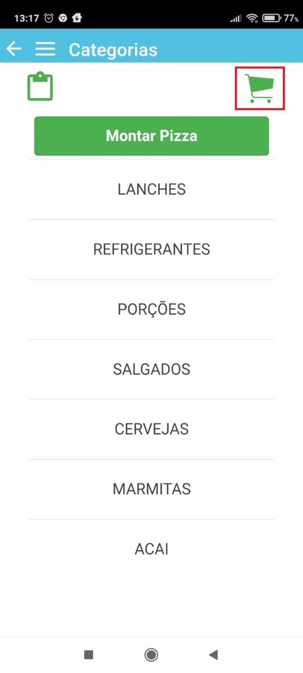 Sistema de comanda digital para restaurantes, bares e lanchonetes